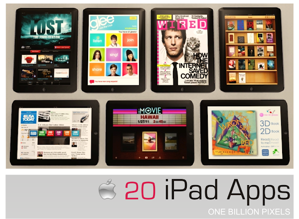 20 iPad Apps (Updated) - One Billion Pixels