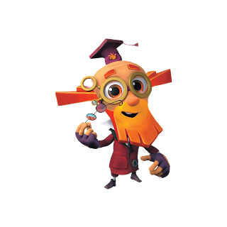 Cartoon Characters: Fixiki (PNG)