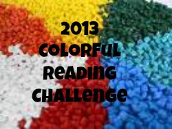A Novel Challenge: 2013 Colorful Reading Challenge
