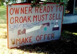 The RisingSun Post: FUNNY FOR SALE SIGNS