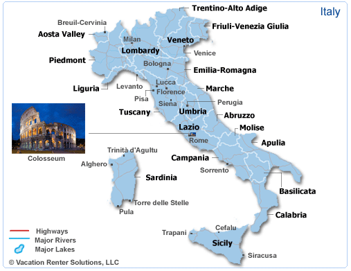 Sitios declarados por la Unesco, en Italia, como Patrimonios de la ...