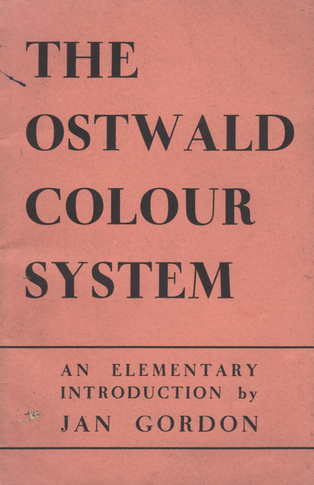 Jan Gordon's "The Ostwald Colour System" (1938)