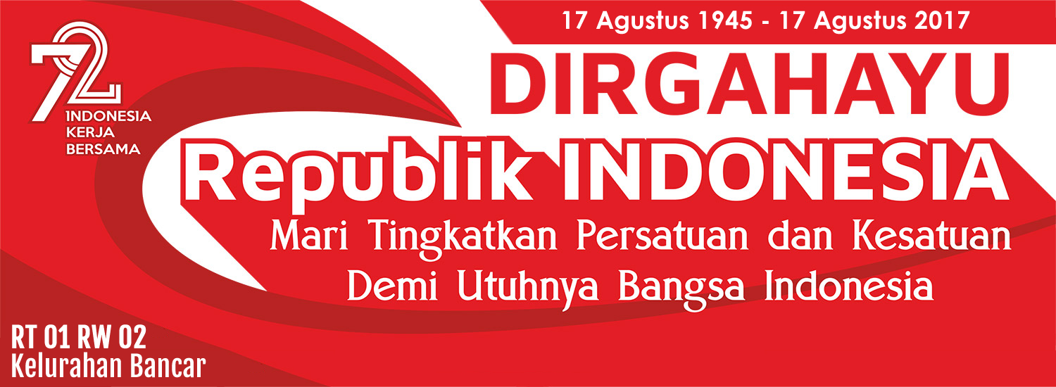 Design Agustusan | RT 01 RW 02 KELURAHAN BANCAR