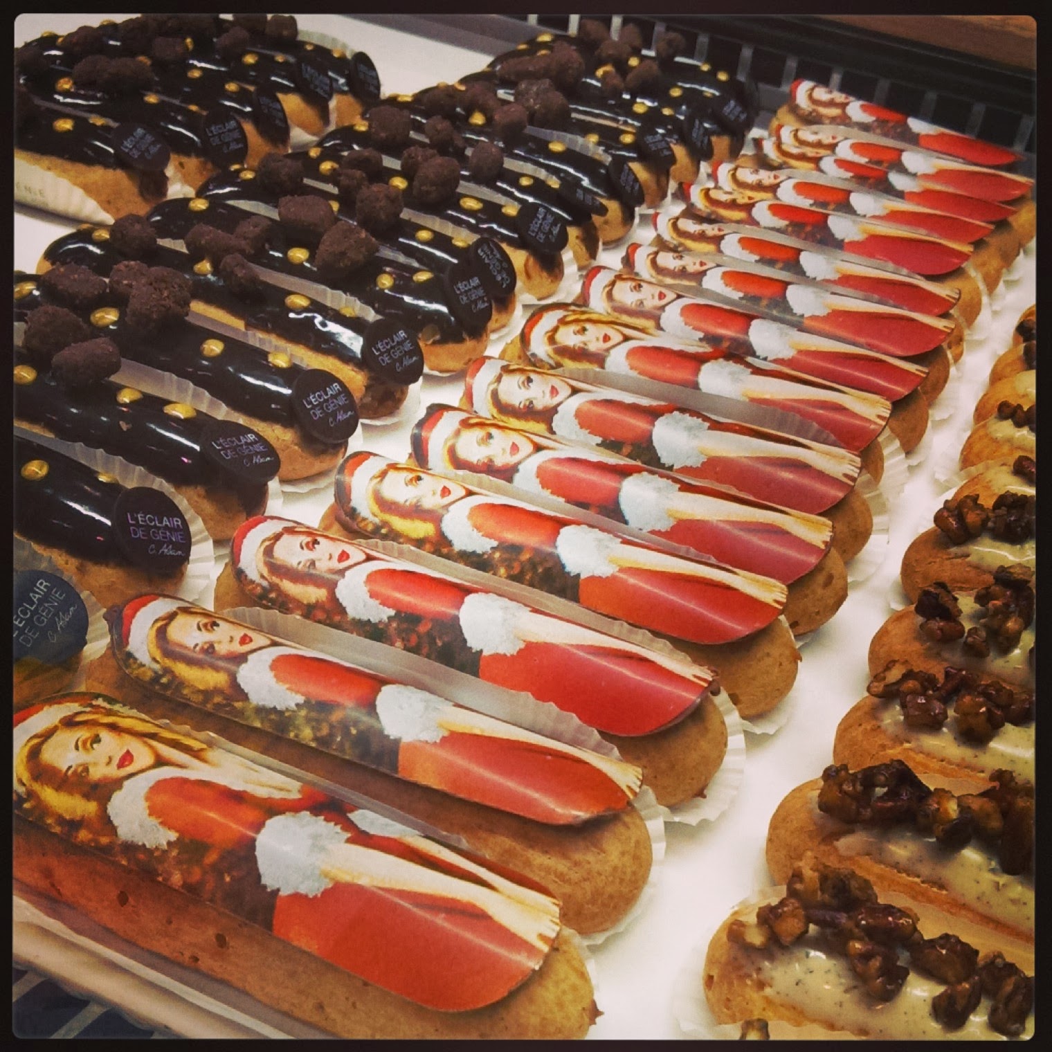 La Dinette de Nelly: L'éclair de génie ou l'éclair haute couture { Noël ...