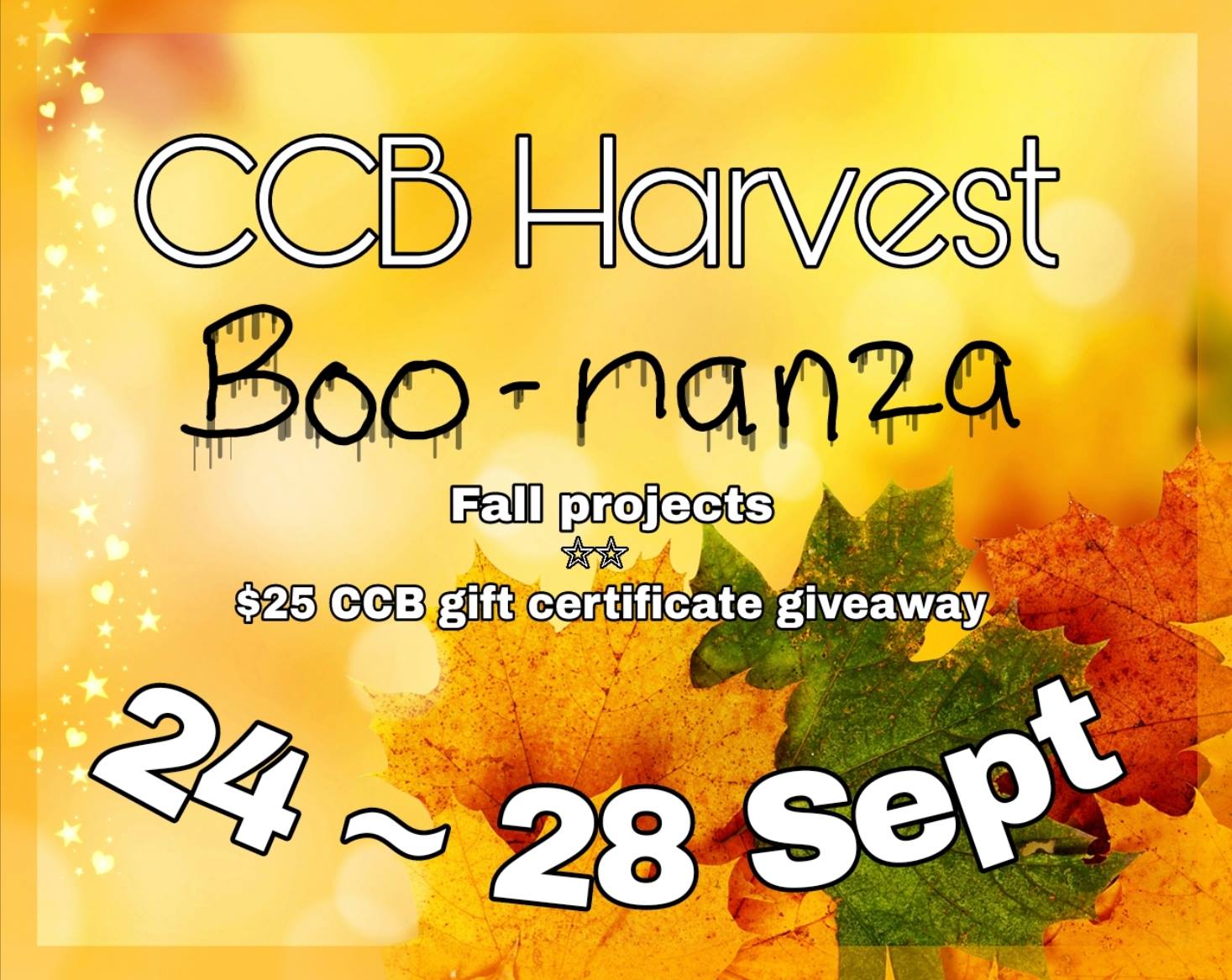 Live Laugh Scrap with Steph Ackerman: CCB Harvest Boo-nanza