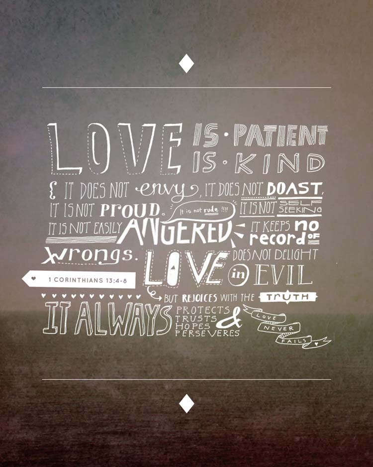Design Cove: 56 Beautiful Typographic Bible Quotes | typographicverses
