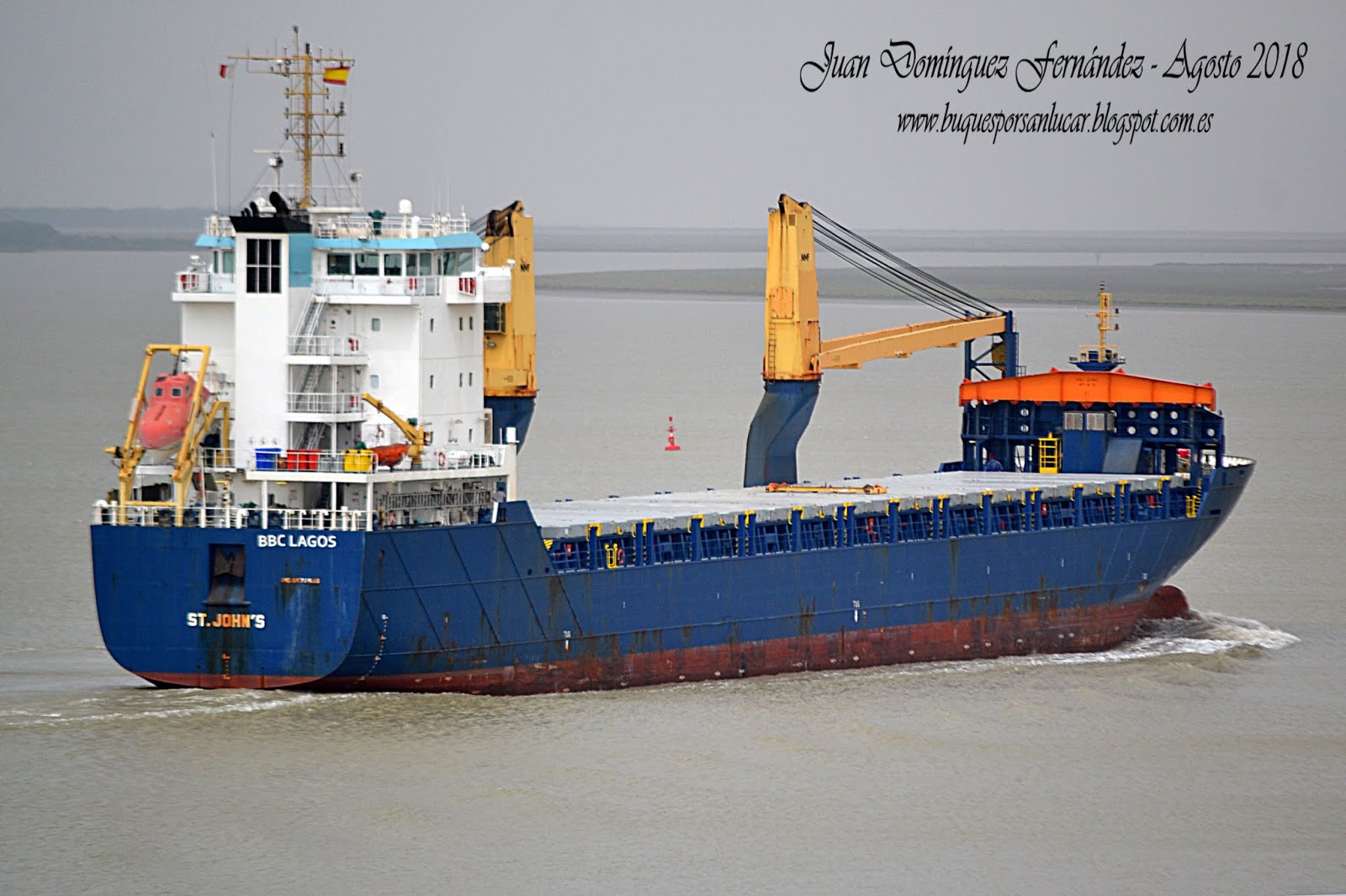 BUQUES MERCANTES A SU PASO POR SANLUCAR DE BARRAMEDA: BBC LAGOS - IMO ...