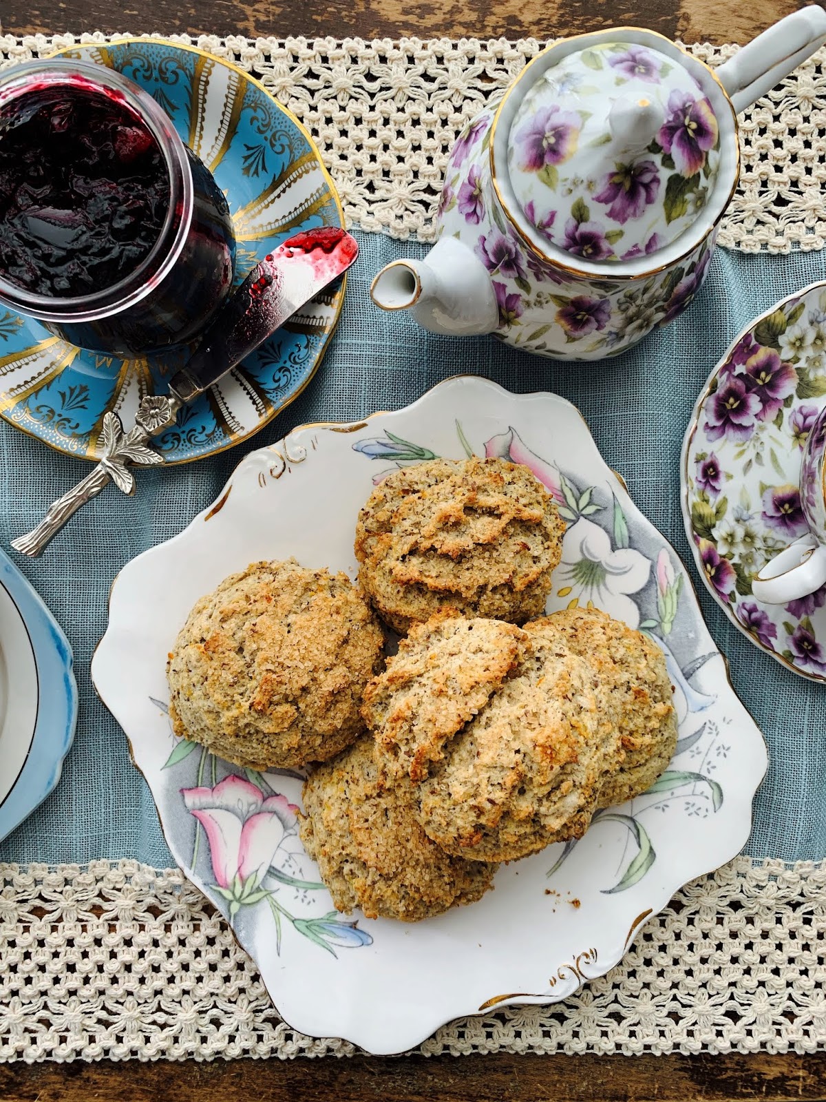 sweetsugarbean: Come for Tea: Ginger & Orange Drop Tea Biscuits