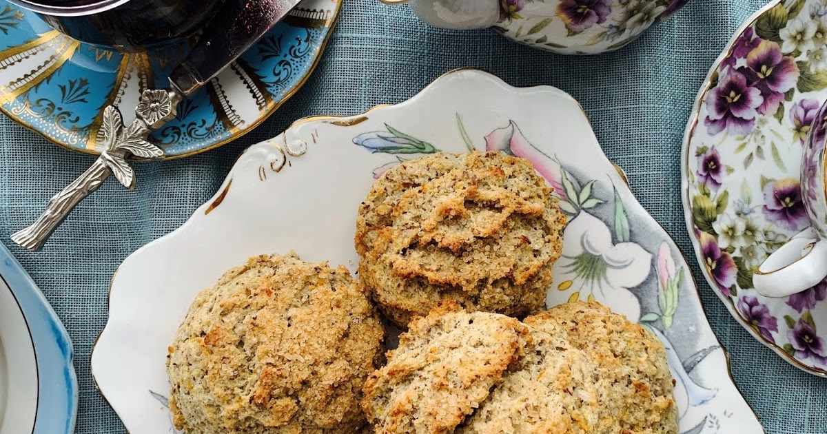 sweetsugarbean: Come for Tea: Ginger & Orange Drop Tea Biscuits