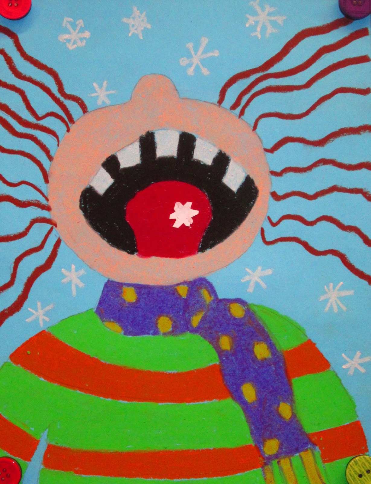 Friday Art Feature - Catching Snowflakes | RUNDE'S ROOM