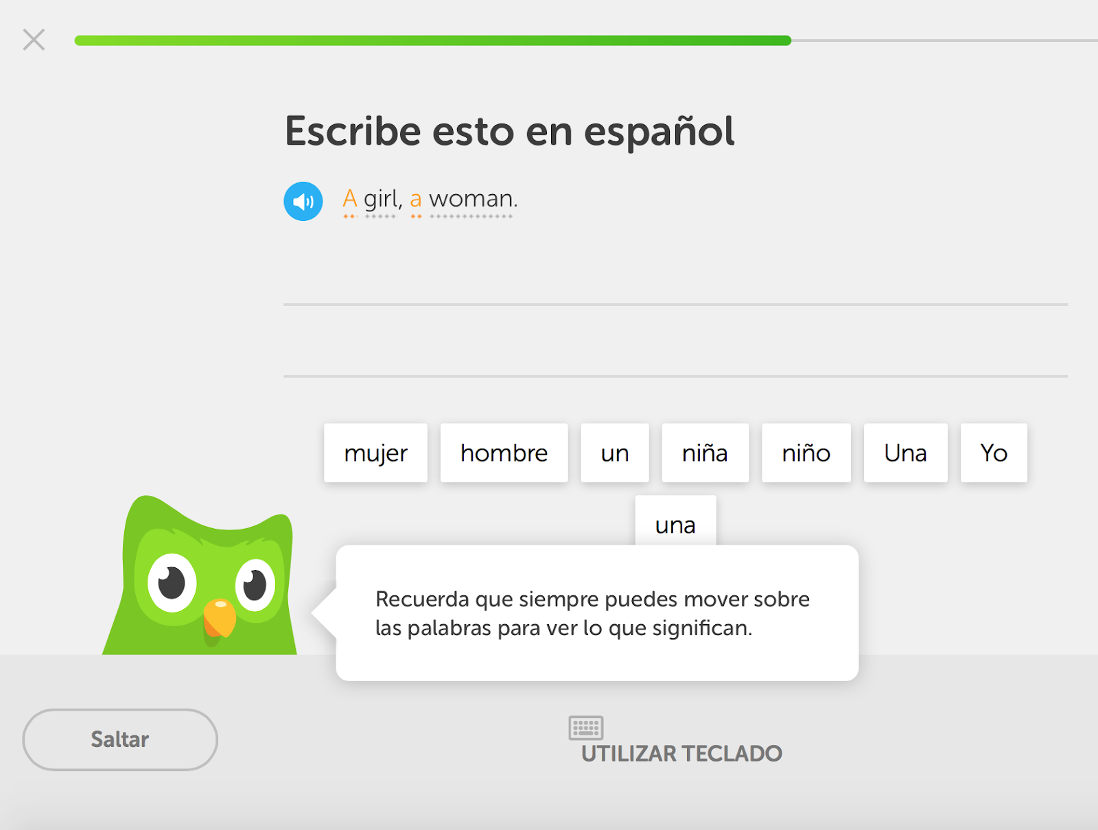 Duolingo: una aplicación para aprender el idioma