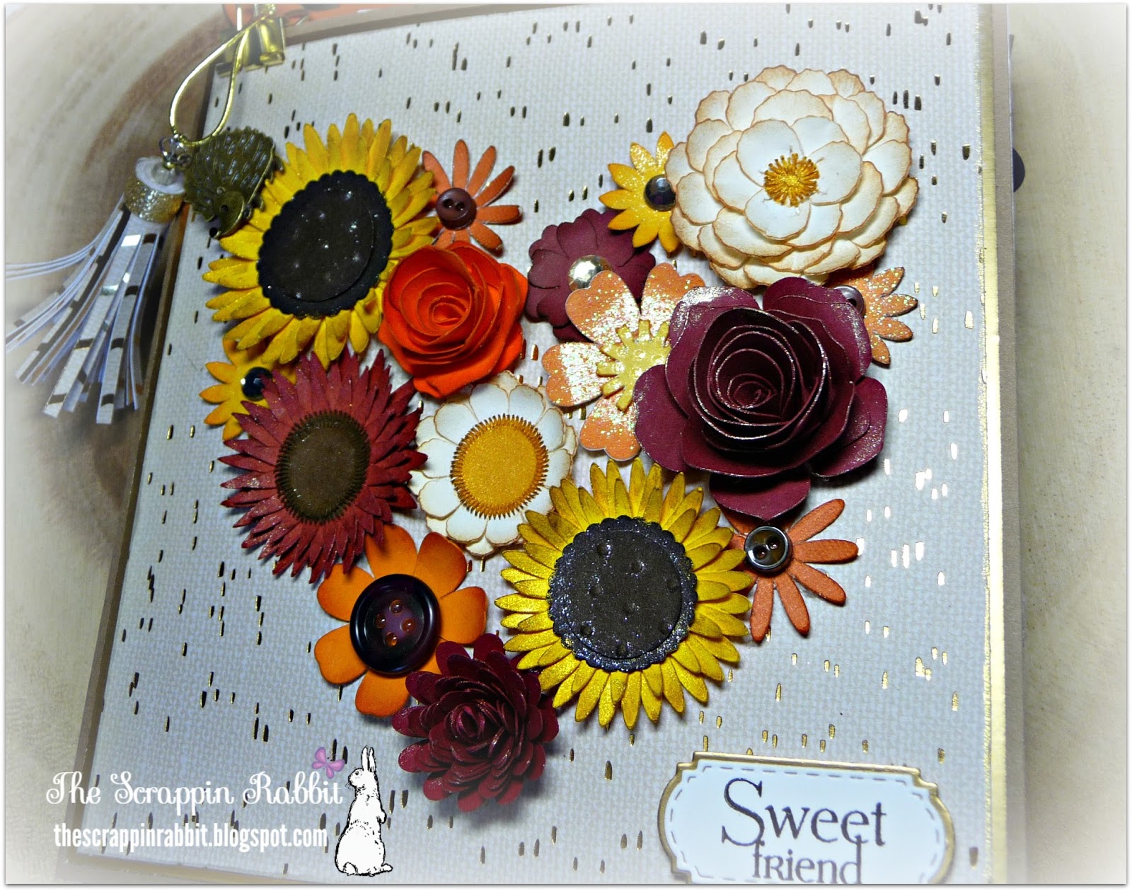 The Scrappin Rabbit: Fall Flip Book For My Friend Jenny