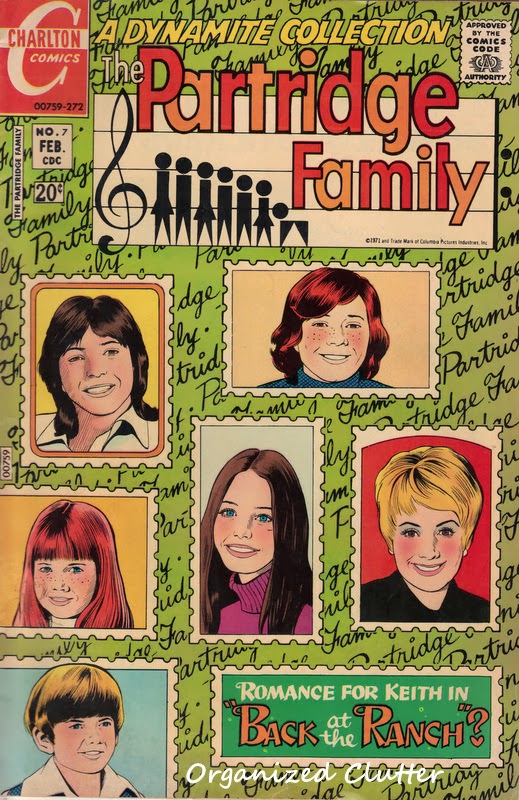 1972 Partridge Family Comic Books - Organized Clutter