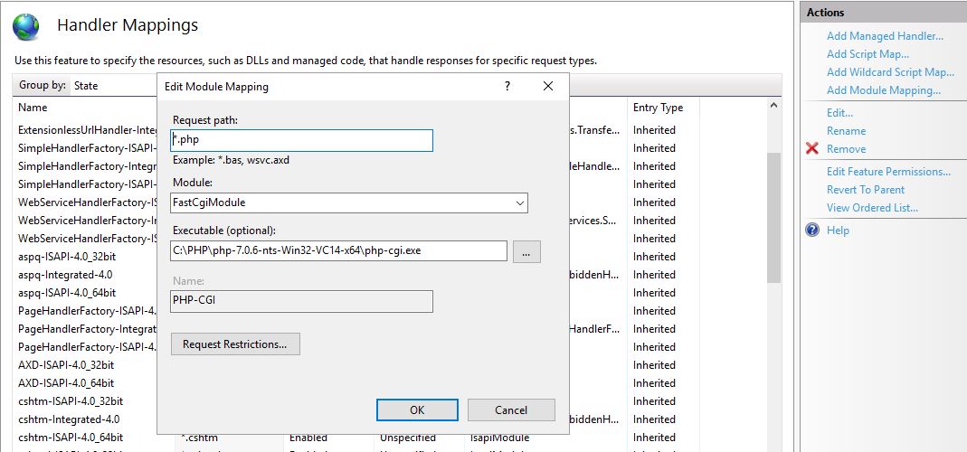 How to host PHP web application on IIS web server | My Public Notepad