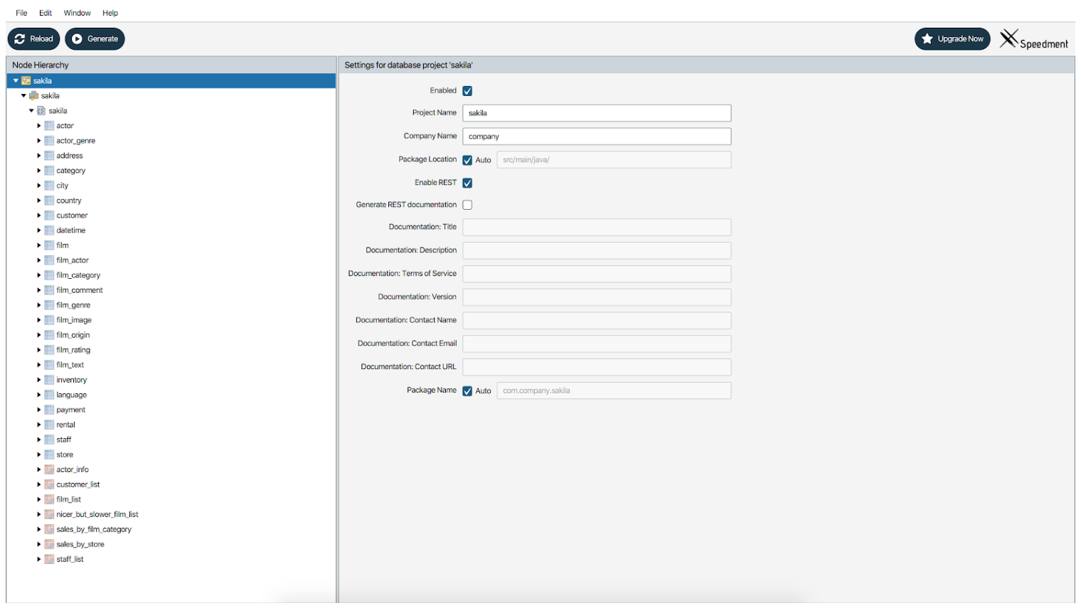 Java/Spring: How to Generate an Entire Swagger Documented CRUD REST API With Speedment