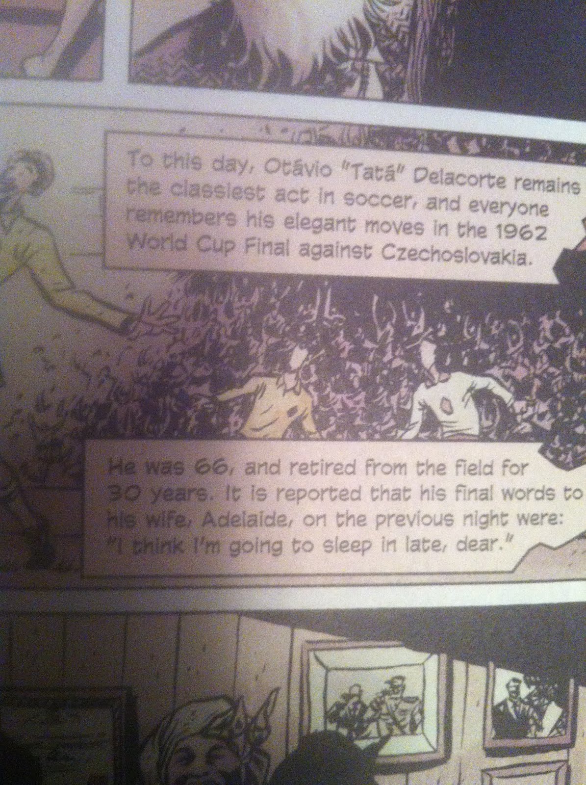 UW Comics Theory Class Blog: Daytripper: A Quick Quip About Caption Boxes