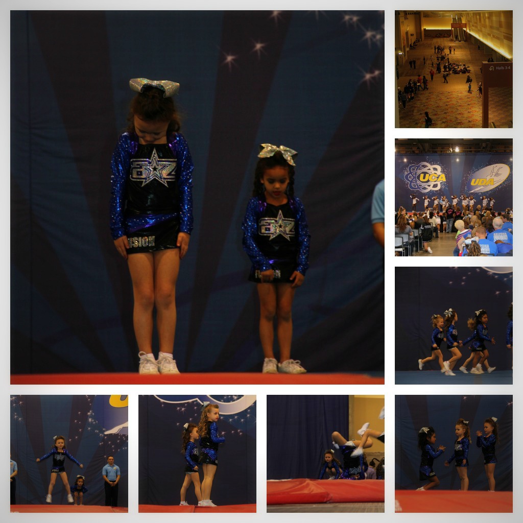 Mimi's Corner!: Little Miss at her cheer competition!!