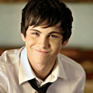 JOY!: Logan Lerman: Si Baby Face Percy Jackson