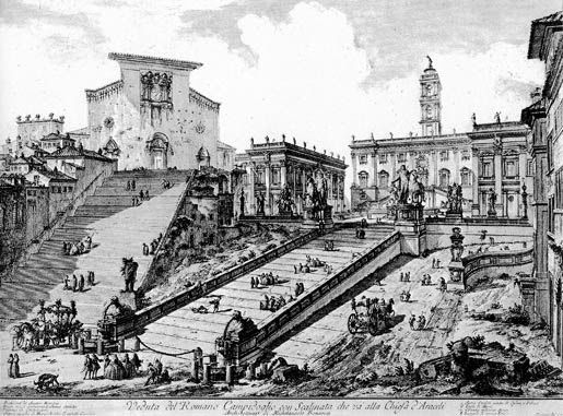 Plano Plaza Del Campidoglio