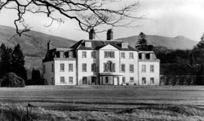 Tour Scotland: Old Photograph Strachur House Scotland
