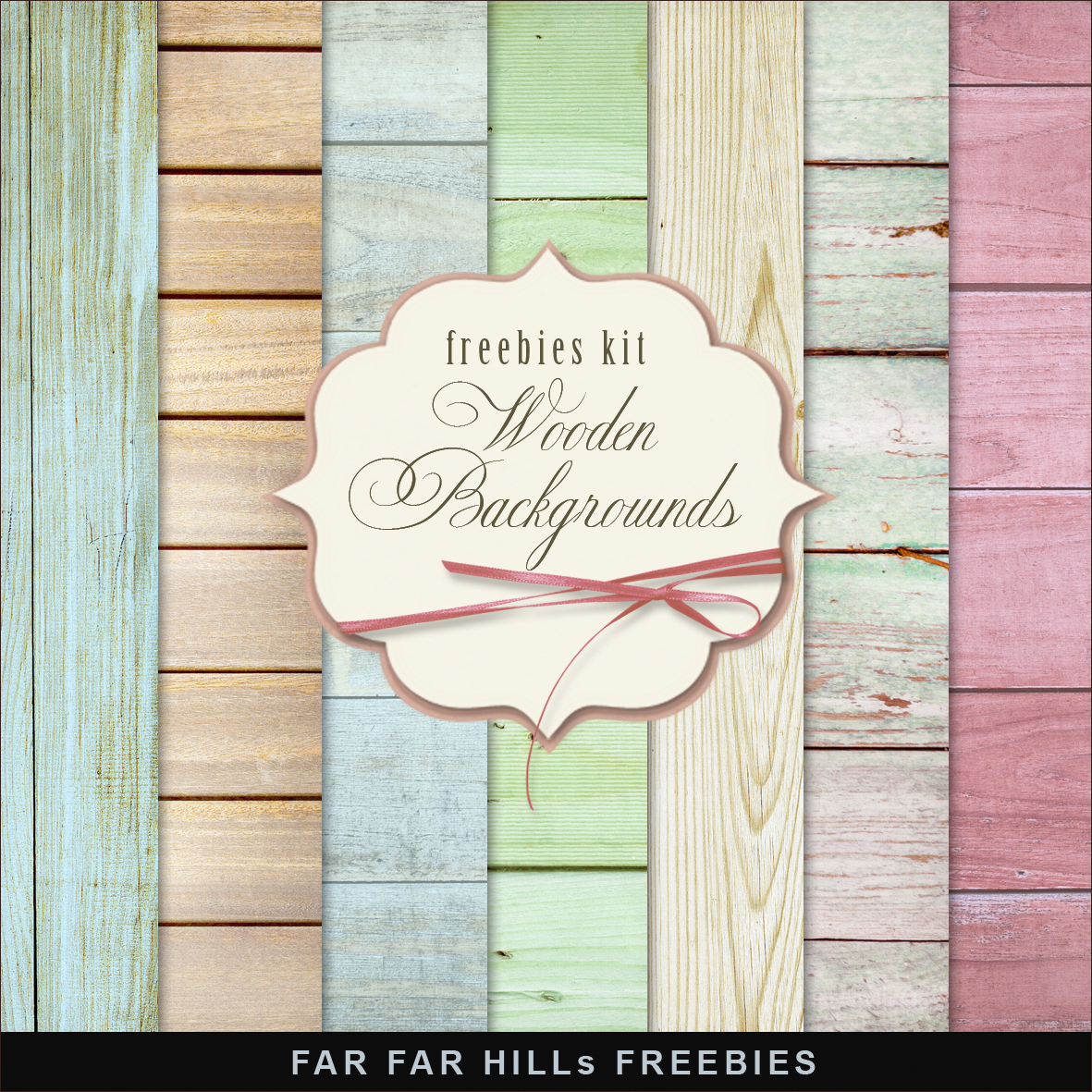 New Freebies Kit of Backgrounds - Wooden Backgrounds:Far Far Hill ...