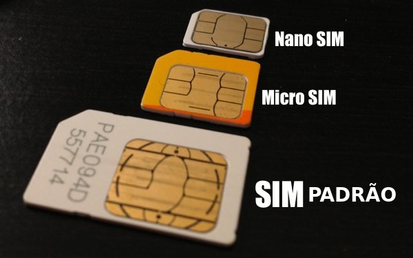 Teste prático com adaptador de chip celular nano micro Sim card ...