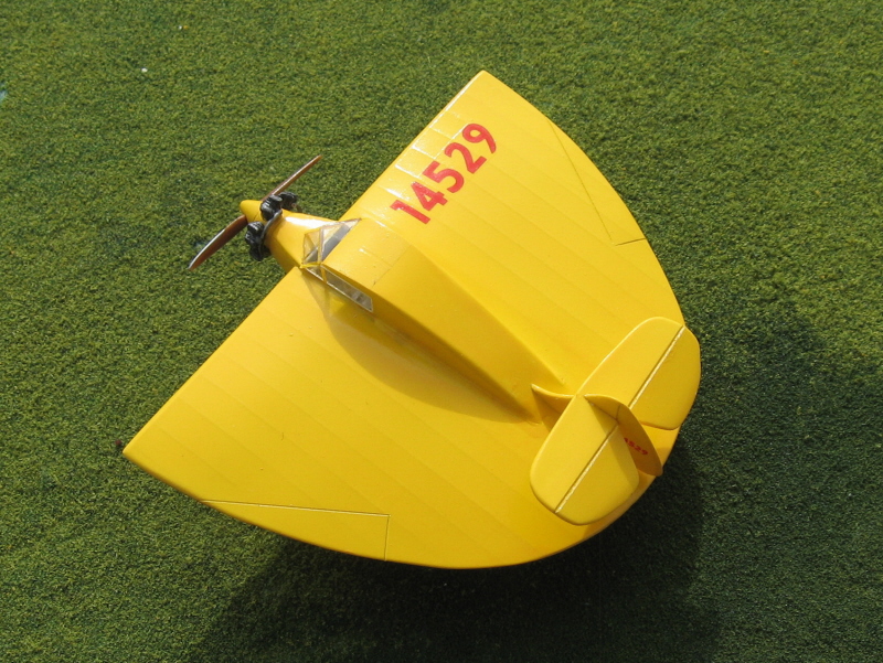 Arup S.4 flying wing trike mod, scratchbuilt 1/72 scale - Ready for ...