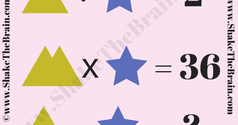 Maths Brain Teaser: Algebra Picture Puzzle for Students