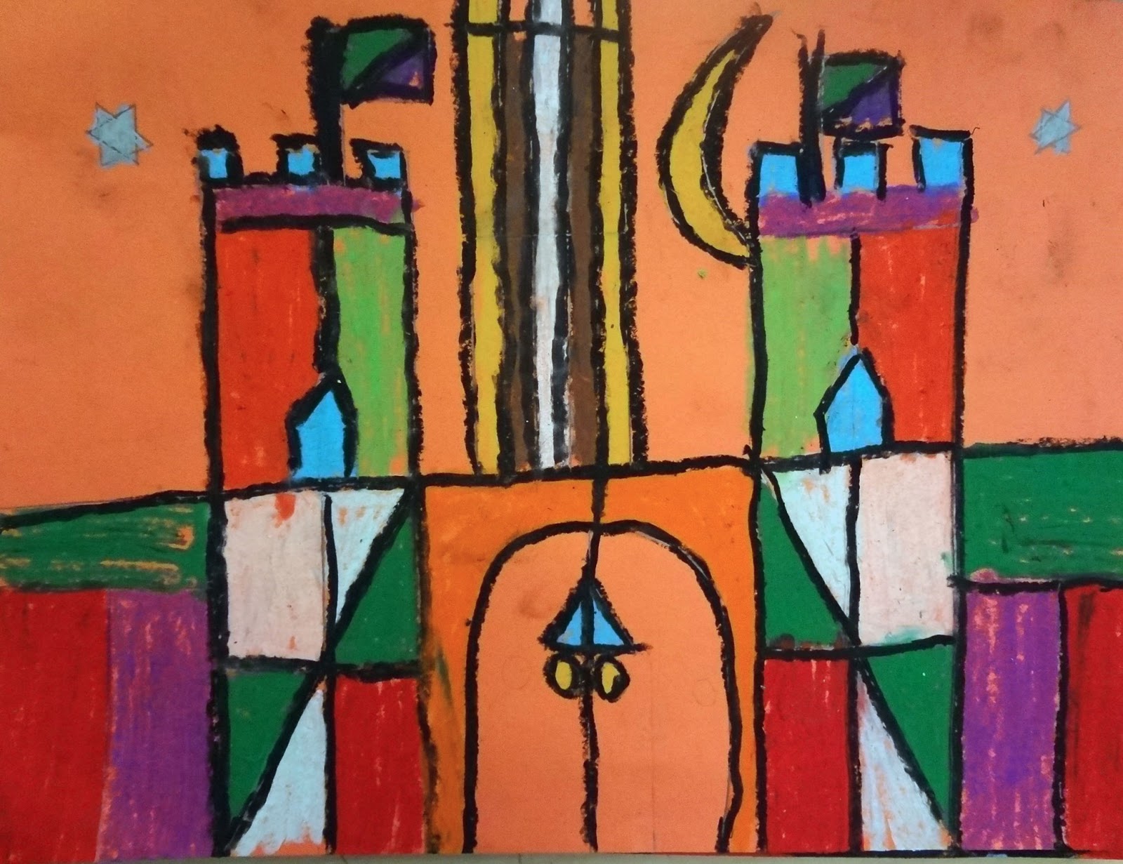 The Talking Walls: Paul Klee Cubism Castles!