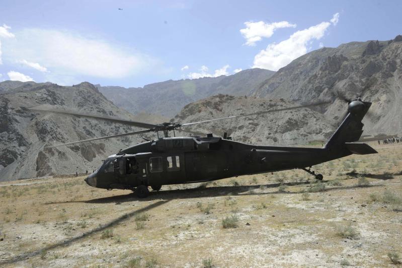 Black Hawks Used by Special Operations Task Force in Afghanistan ...