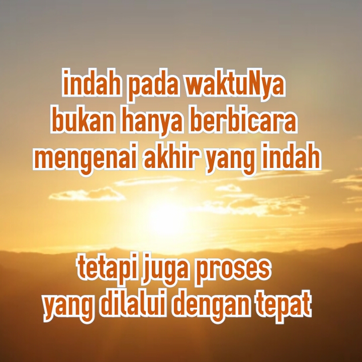 Indah Pada Waktunya Quotes