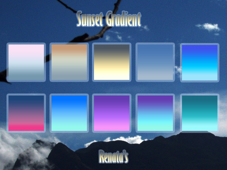 Sunset Gradient | Designs