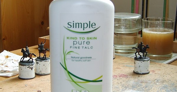 The Waving Flag: Painting Tips #5 - Matting Acrylics With Talc