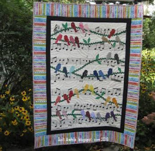 QuiltAwhile: Sew Tweet - Songbirds finish