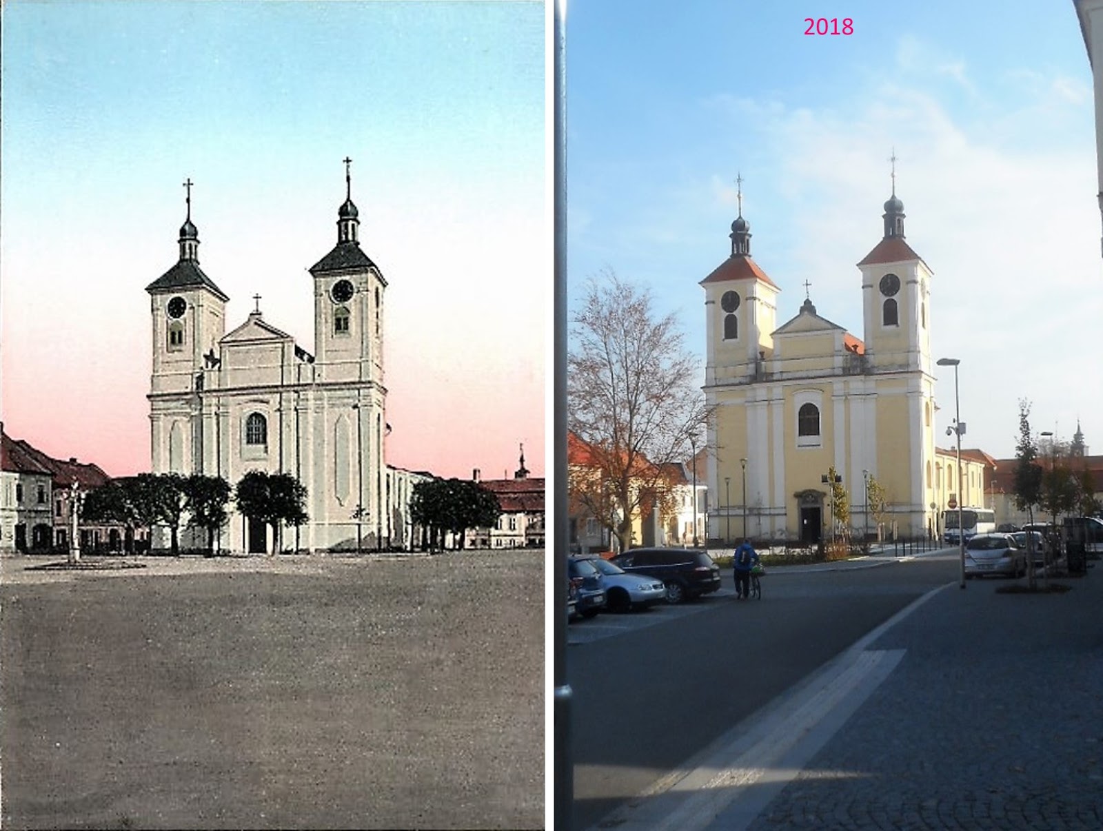 Přehled srovnávacích fotek: CHRAST (Pardubický kraj)