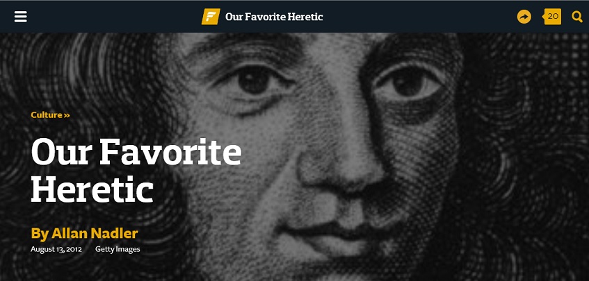 Benedictus de Spinoza: Allan Nadler over de “joodse Spinoza mania” - # ...