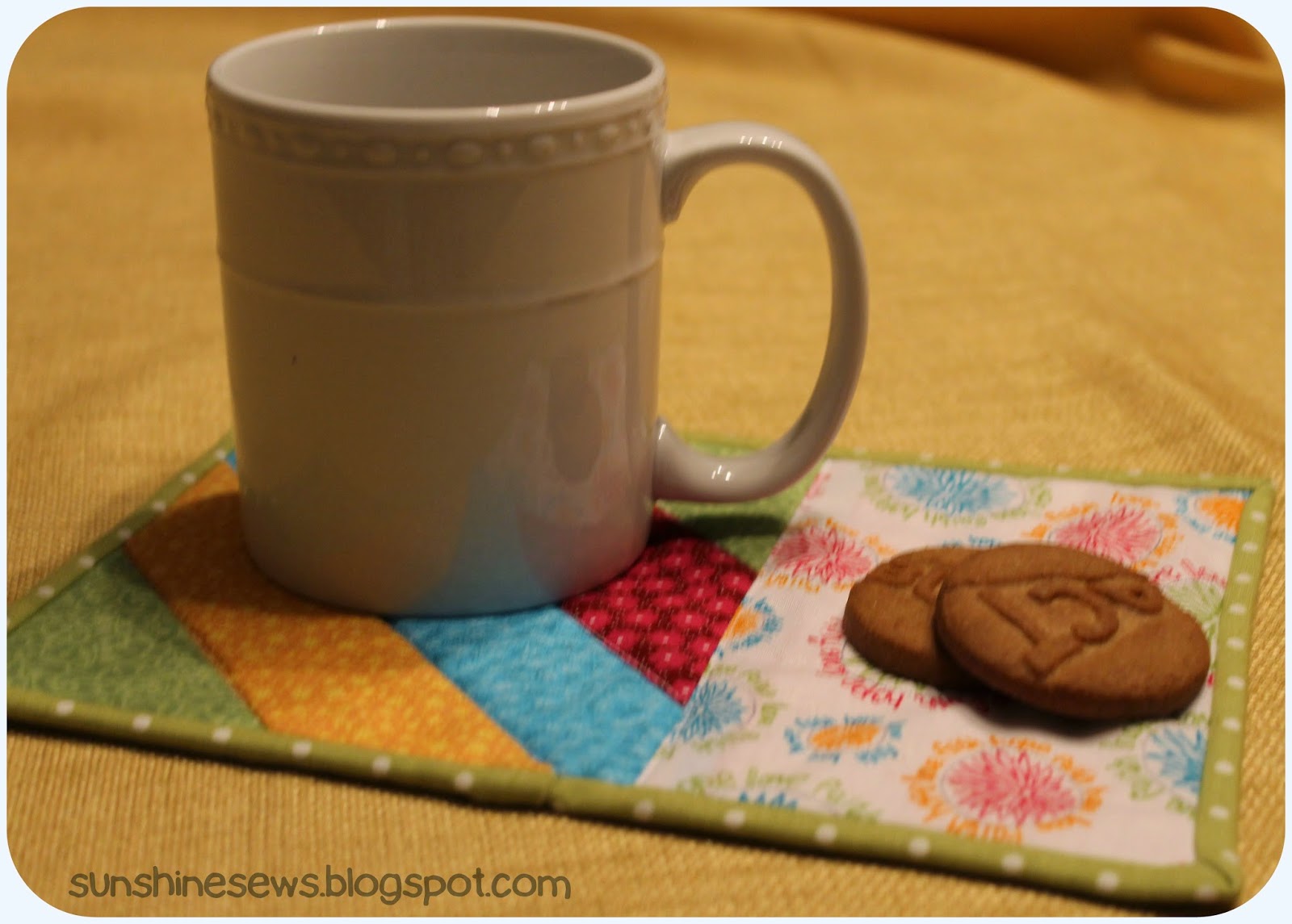 SunShine Sews...: Mug Rug