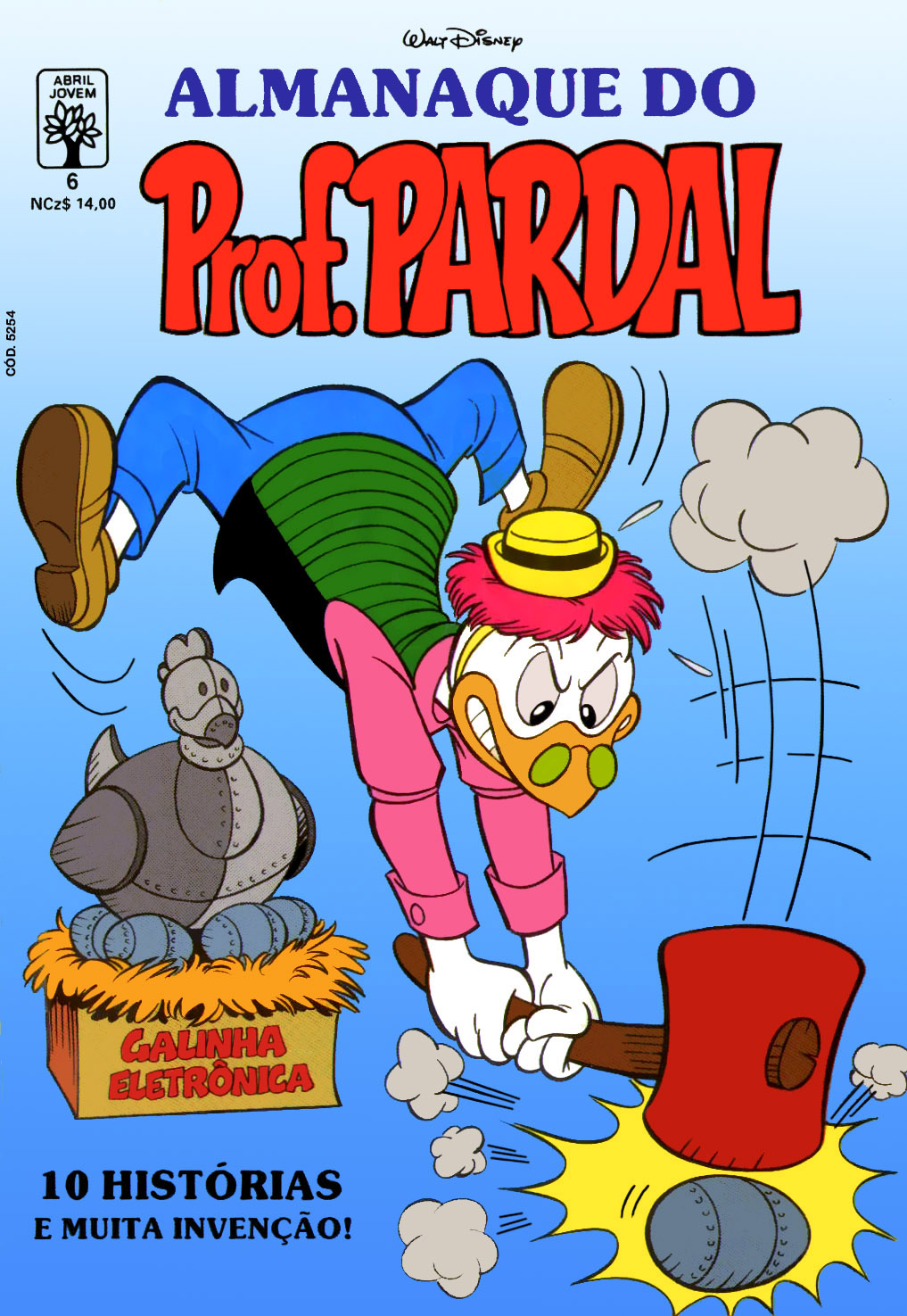 PR - GIBIS "Antigos": Almanaque Do Prof. Pardal (1ª Série) - Nº 6 ...