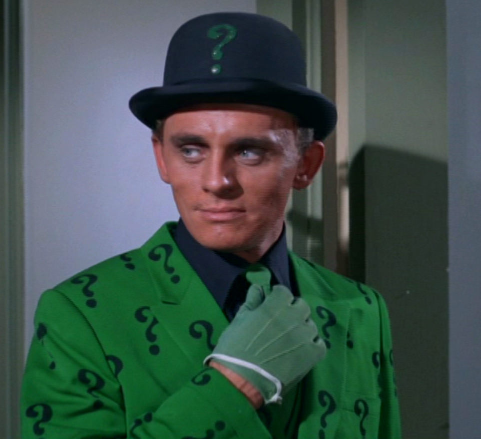 Running As The Riddler Frank Gorshin