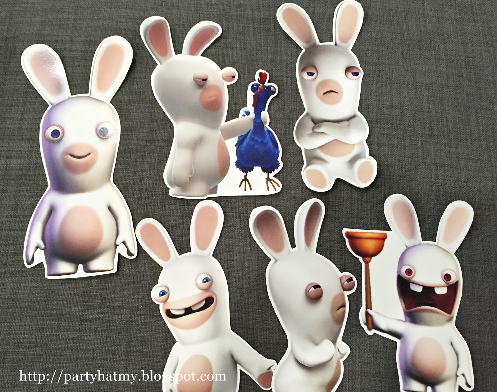Party Hat: Yvan 2nd Rabbids Invasion Birthday