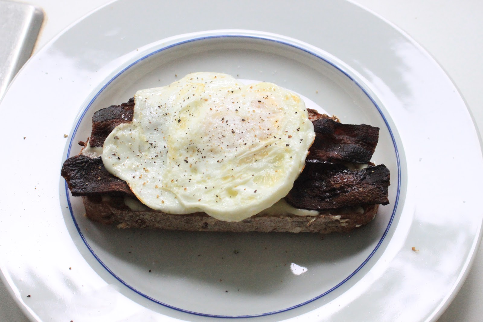 Good Clean Fun: Breakfast Bacon and Egg Stack