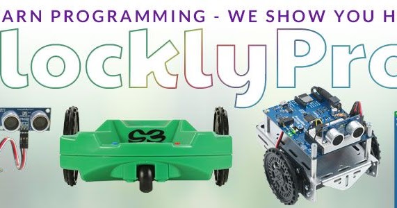 Robotics Under the Stole: BlocklyProp