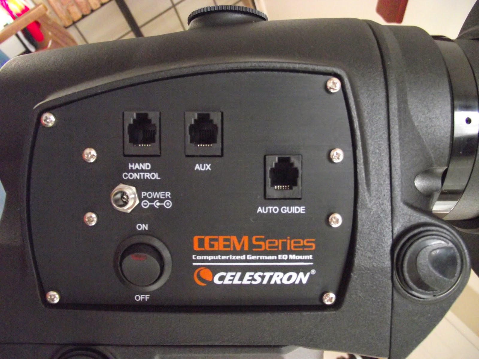 Uncle Rod's Astro Blog: A CGEM Comes to Chaos Manor South