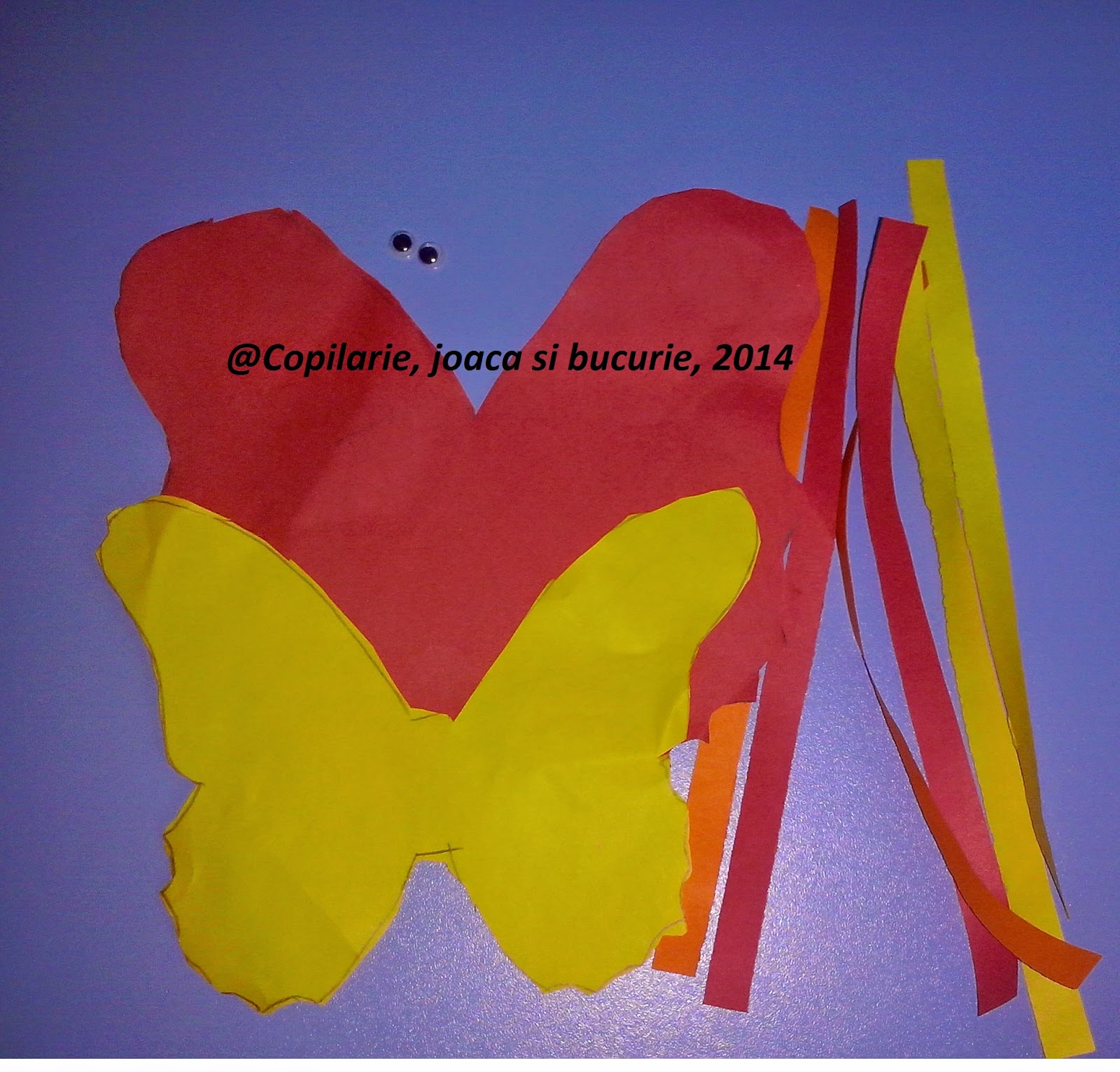 COPILĂRIE, JOACĂ ŞI BUCURIE: Fluturaş, fluturaş