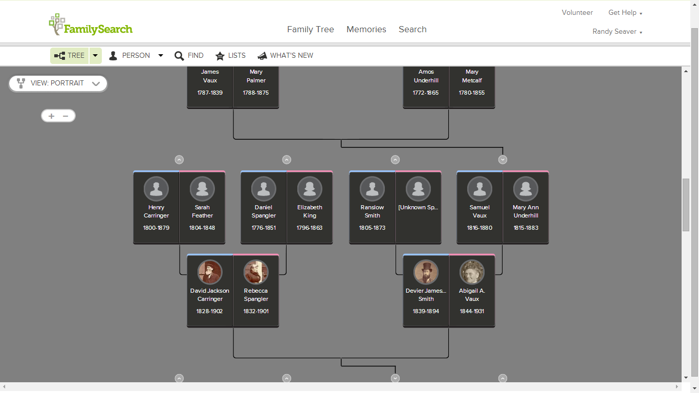 Genea-Musings: New Options on FamilySearch Family Tree "Tree View"