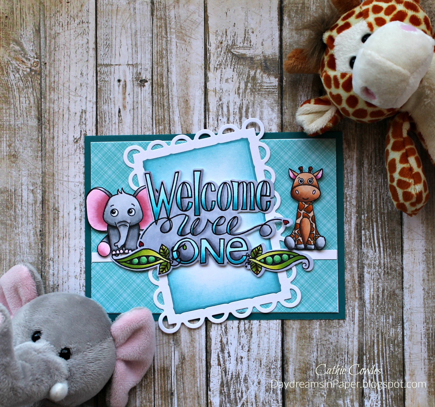 Welcome Wee One - Tammy Tutterow Designs - Daydreams In Paper