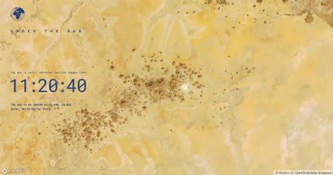 Maps Mania: Where's the Sun?