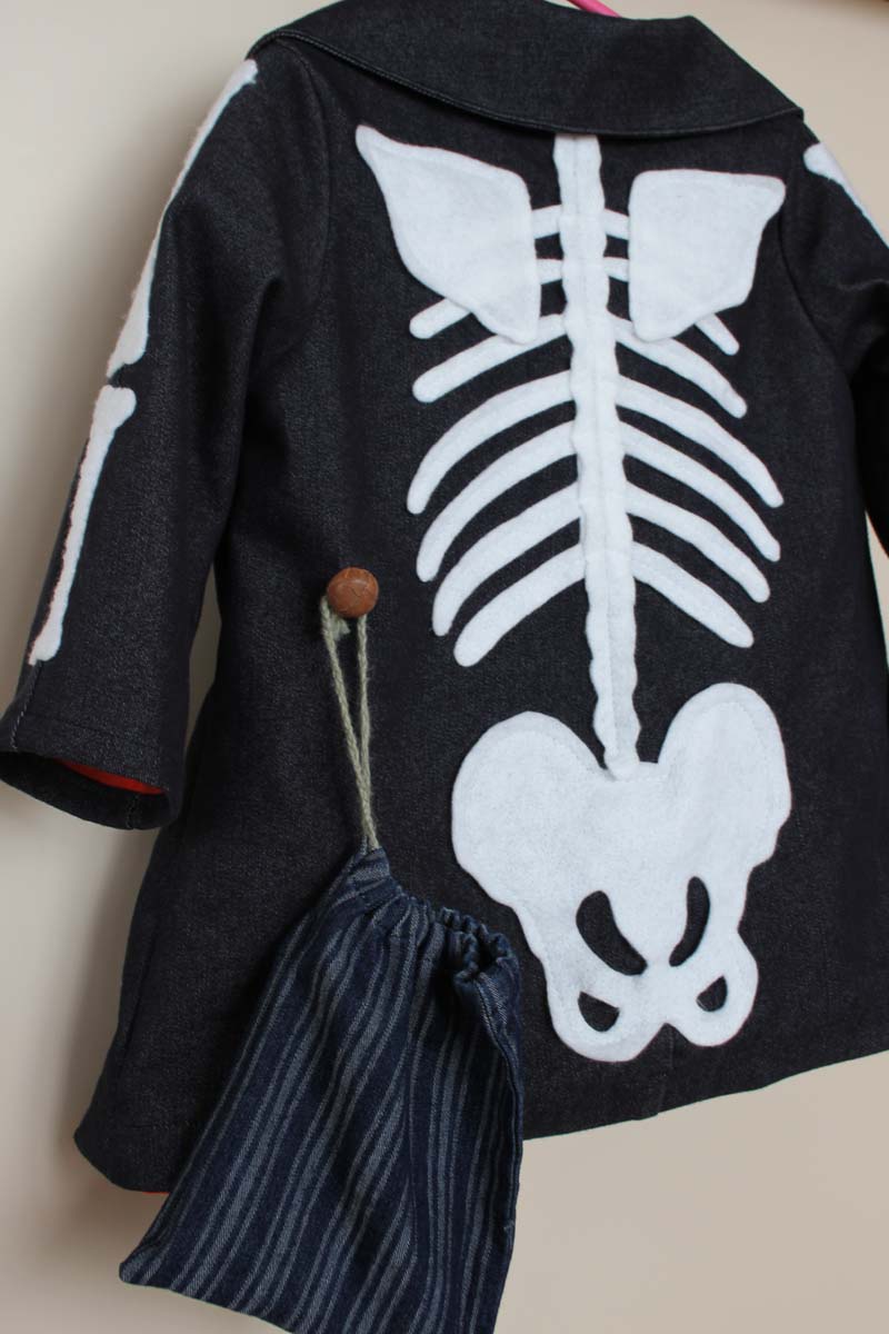 Big Little: Halloween Skeleton Jacket