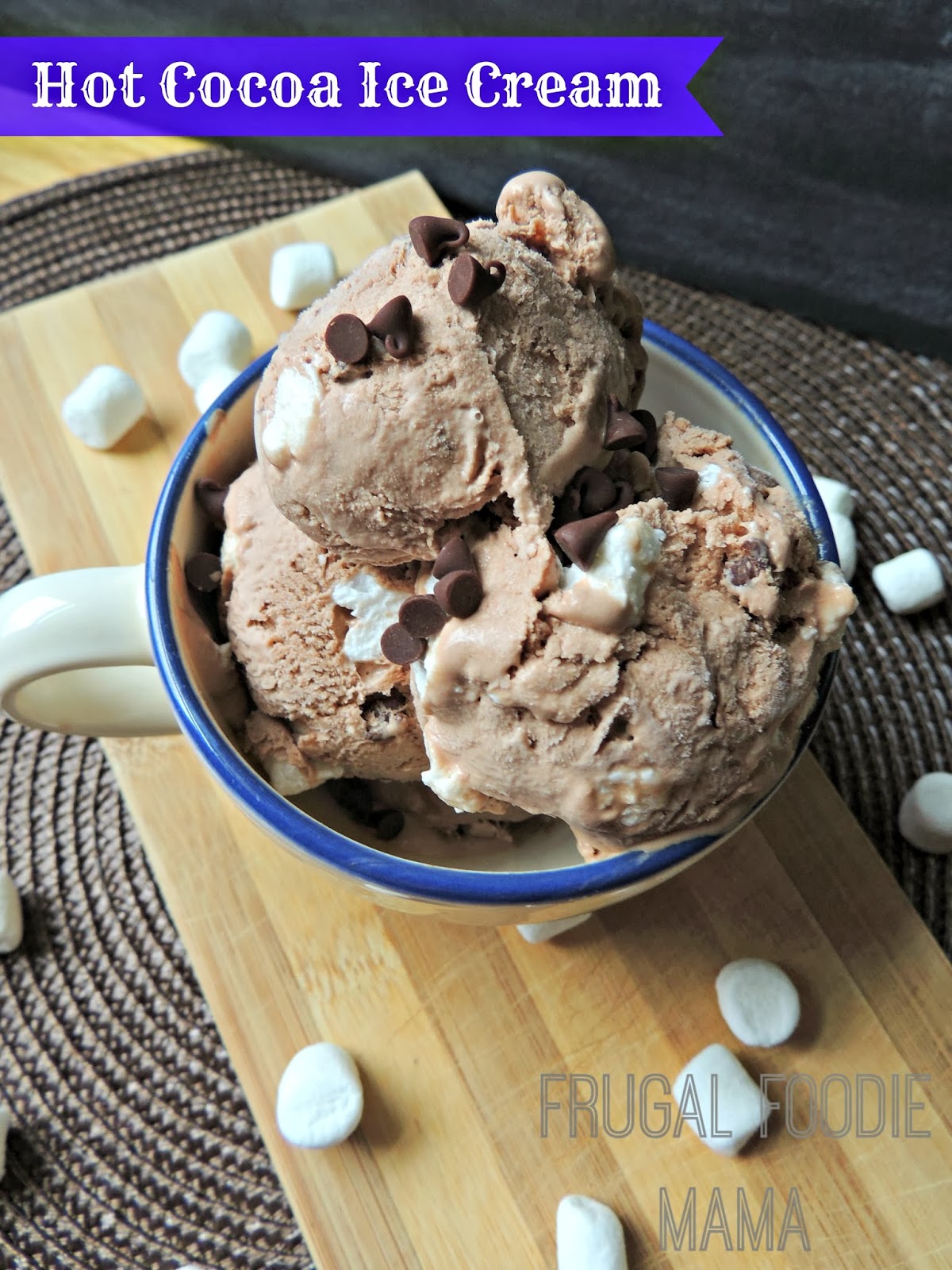 Frugal Foodie Mama: Hot Cocoa Ice Cream