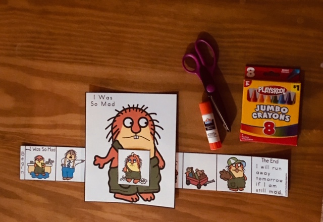 I WAS SO MAD BOOK UNIT & SEQUENCING CRAFT ~ Book Units by Lynn